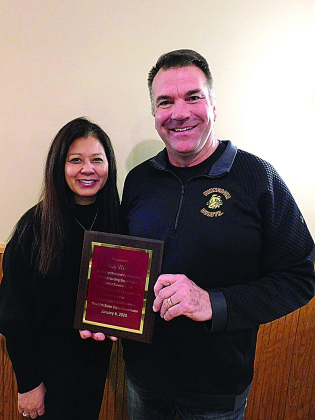 Sister Cities Commission honors Webbs | News, Sports, Jobs - The Journal